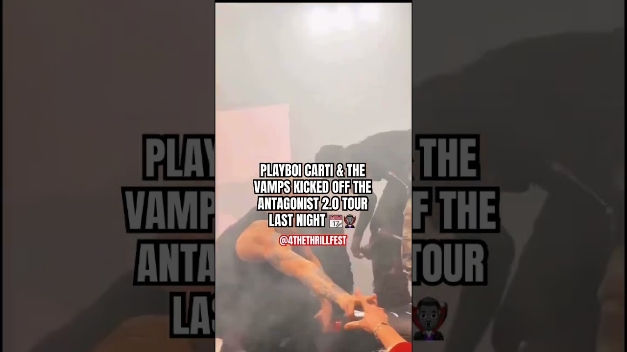 PLAYBOI CARTI ANTAGONIST TOUR 2.0 LOOKS INSANE😨 #4ttf