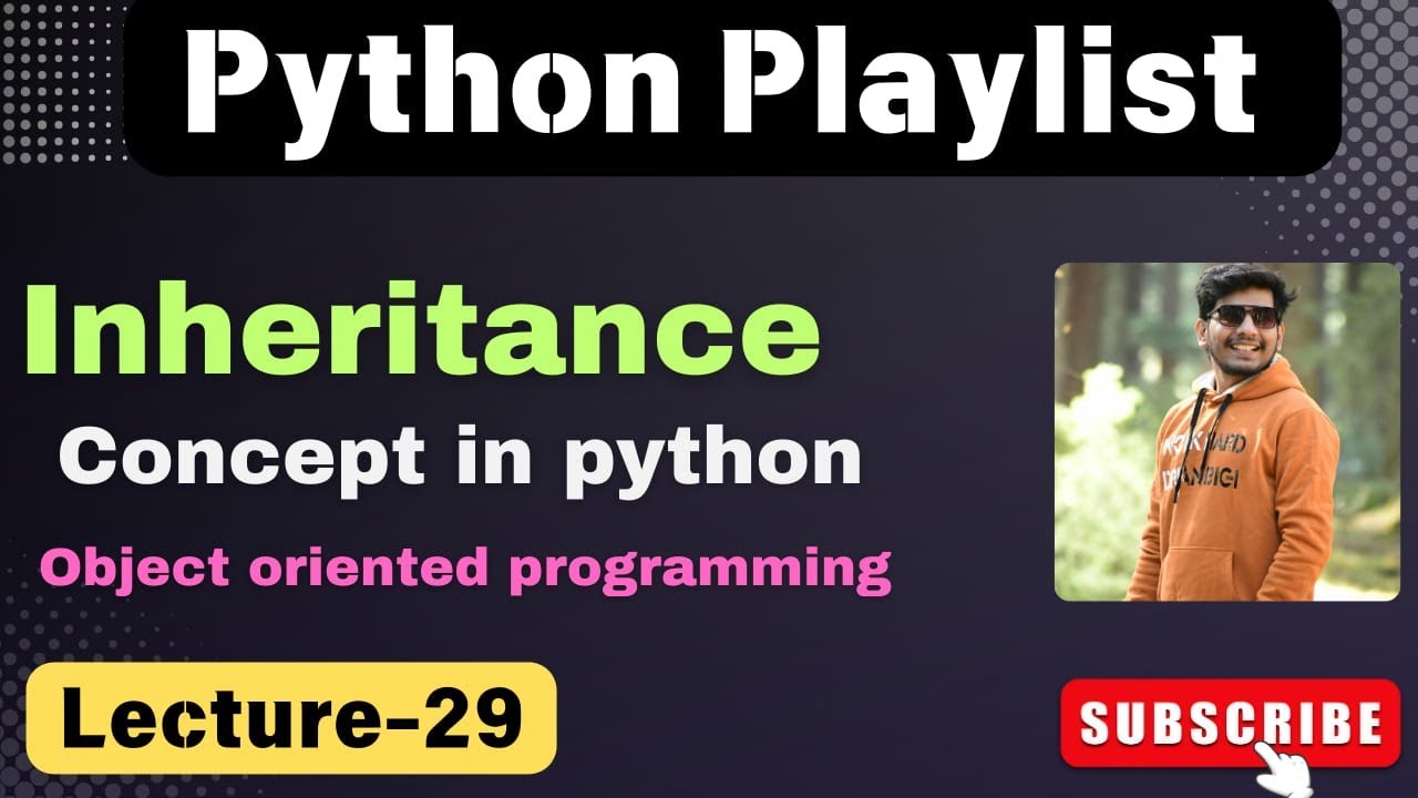 29. Inheritance in Python Explained | Types of Inheritance with Real-World Examples 🚀