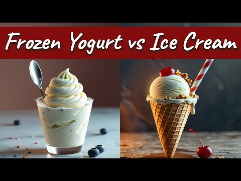 Frozen Yogurt vs Ice Cream | Which Frozen Treat is Healthier?
