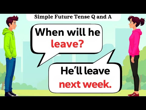 Future Tense - English Conversation Practice -Improve Speaking Skills- Future Tense conversations