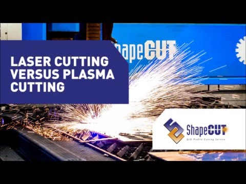 Laser cutting versus plasma cutting