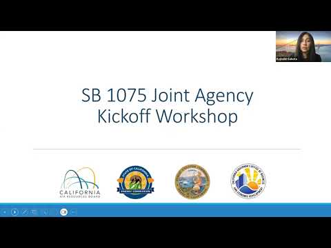 SB 1075 Joint Agency Kickoff Workshop - 9/5/23