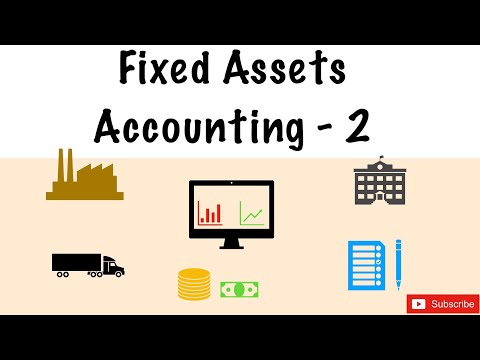 Fixed assets accounting |Part -2|