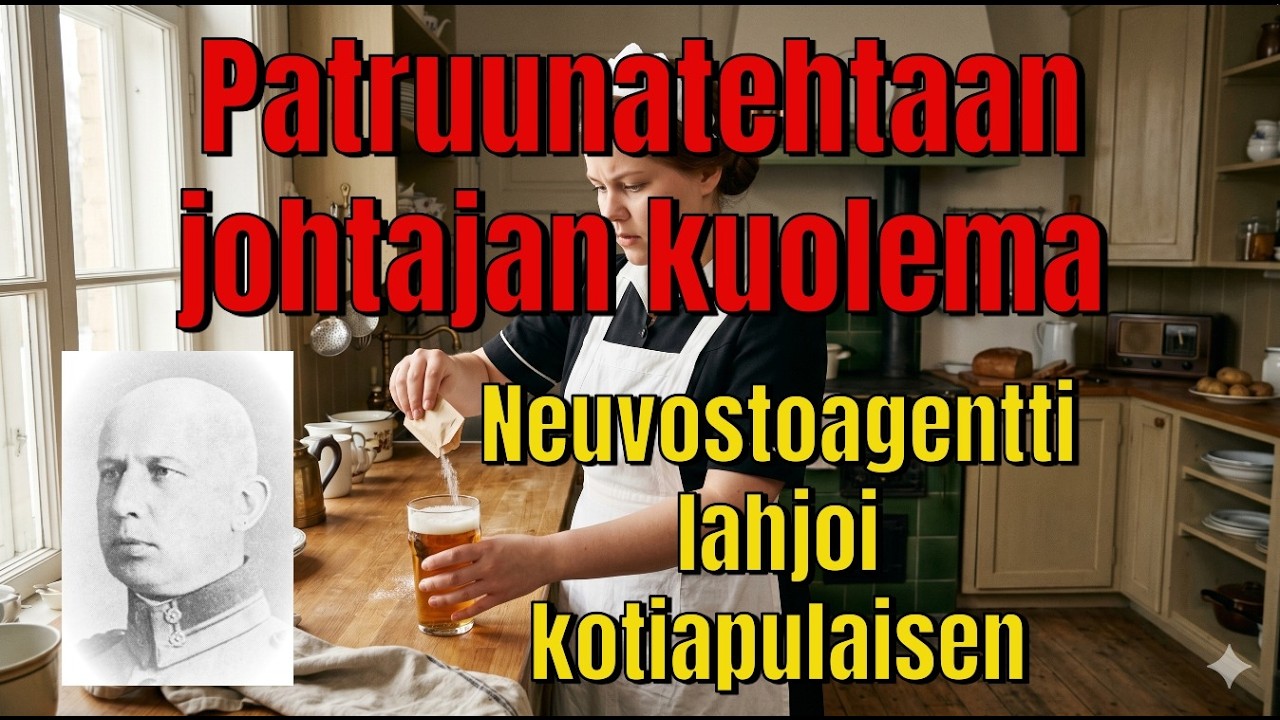Patruunatehtaan johtajan kuolema, Neuvostoagentti lahjoi kotiapulaisen