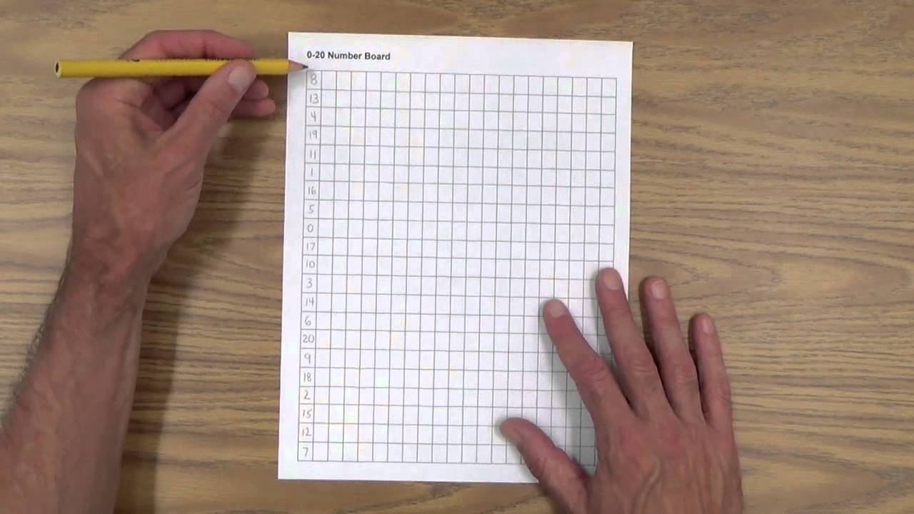 Teach Your Child to Find Missing Numbers and Do Number Boards 0-20