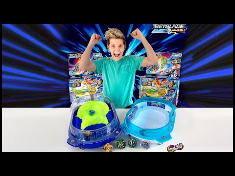 Unboxing The BEYBLADE BURST RISE HYPERSPHERE Vortex Climb Battle Set and MORE!! Prezley