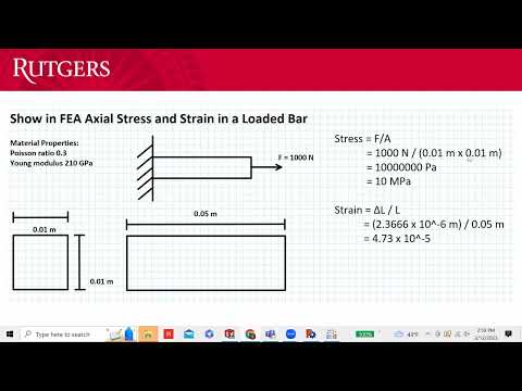 MechMat: Normal Loading – Engineering Content