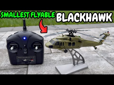 World's SMALLEST scale RC Helicopter! - K170 Black Hawk UH-60L