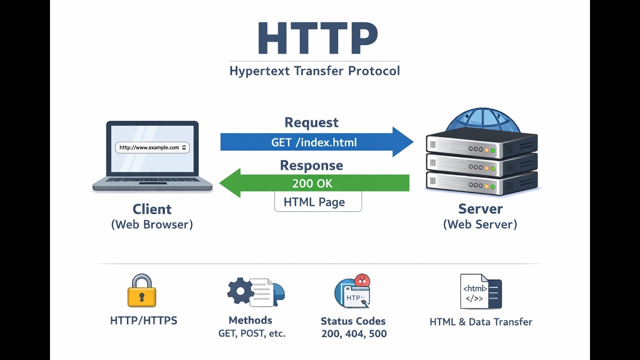 What is HTTP? | HTTP Methods Explained | HTTP Request & Response for Beginners #cybersecurity