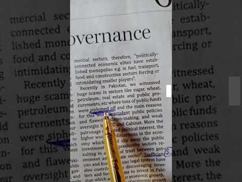Daily Newspaper Vocabulary For CSS/PMS | Siphon off Meaning |