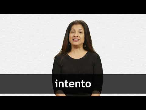 English Translation of “INTENTO” | Collins Spanish-English Dictionary