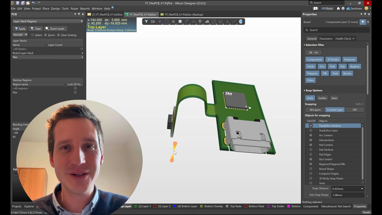 How To Design a Rigid Flex PCB in Altium Designer
