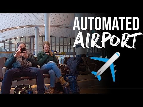 AUTOMATED AIRPORT WHERE YOU DON'T TALK TO ANYONE?? // Oslo/Tromsø, Norway