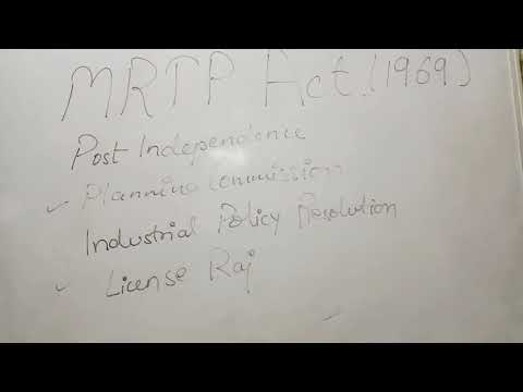 MRTP ACT PART 1