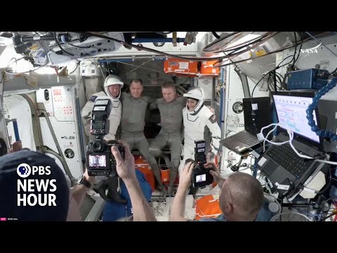 News Wrap: NASA astronauts return to Earth after 9 months stuck in space