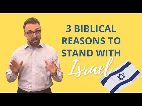 Three Biblical Reasons to Stand with Israel