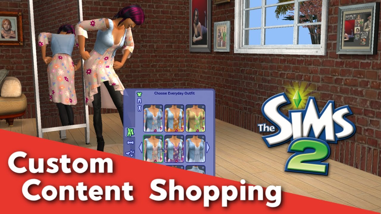 The Sims 2 Custom Content Shopping #1 | Maxis Match | New Release CC