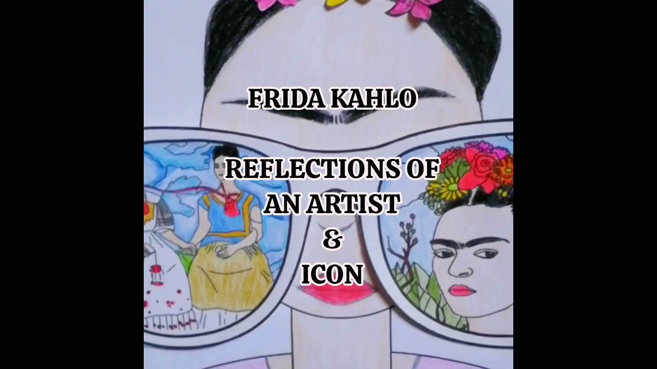 Frida Kahlo Art Project Women's History Month #shortsvideo #fridakhalo #womenshistorymonth