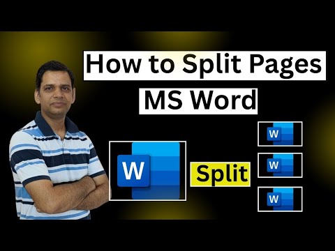 How to Split Pages in Microsoft Word | Easy Step-by-Step Guide (2025)