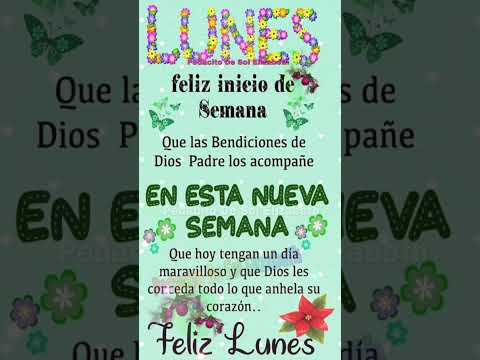 FELIZ LUNES 😘 EXCELENTE LUNES♥️