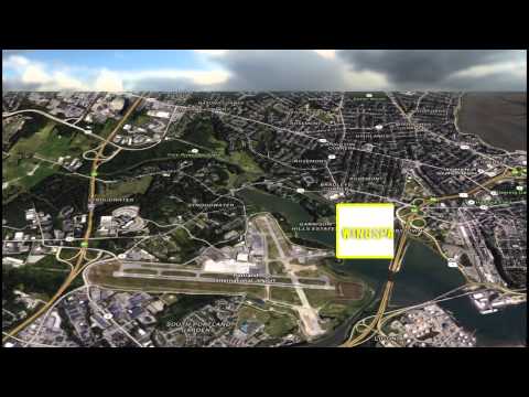 Watch us fly into Portland International Airport in Maine