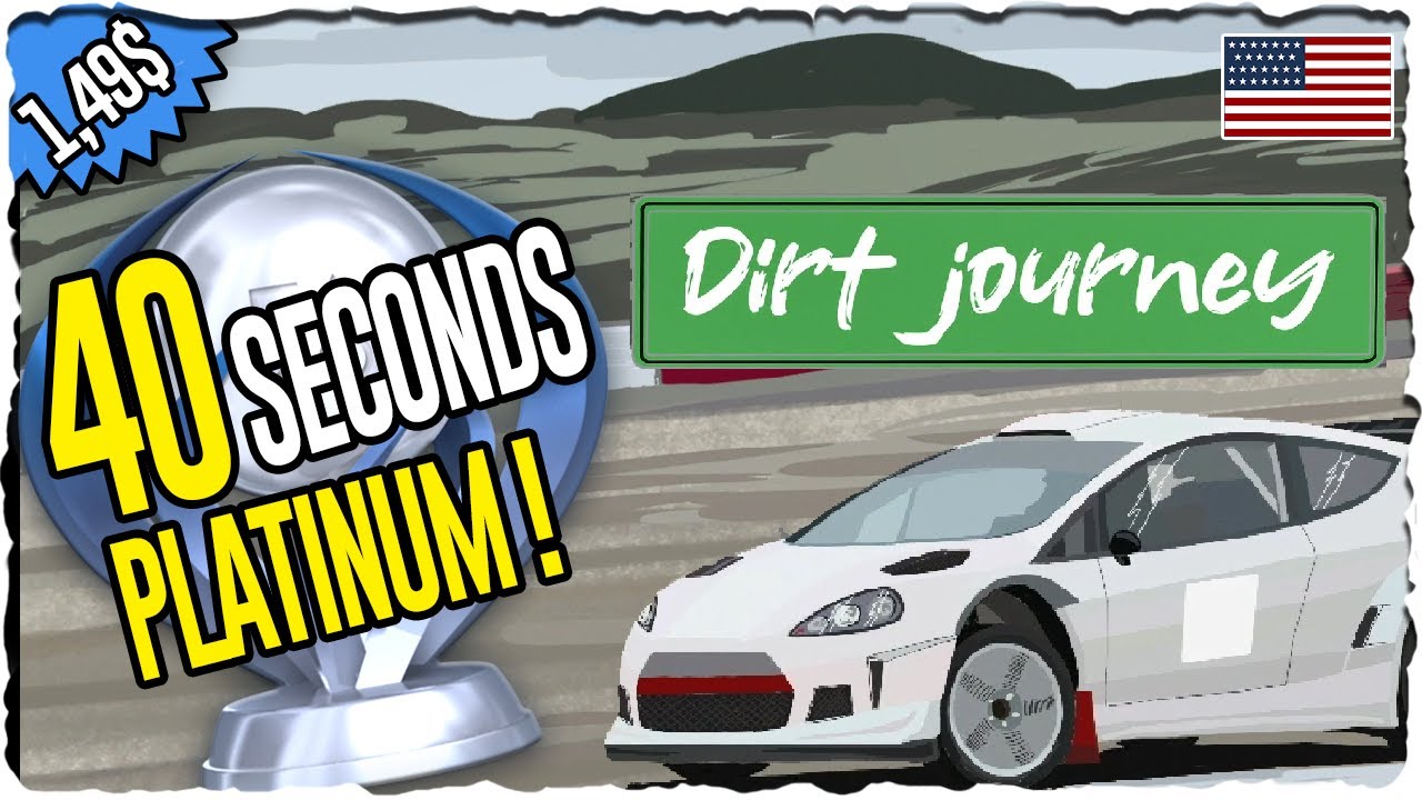 DIRT JOURNEY | Super Easy 40 Seconds Platinum Trophy Guide | PS4 & PS5