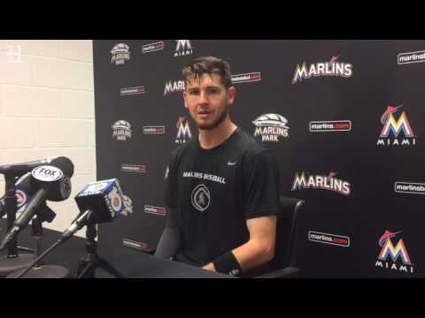Rookie shortstop J.T. Riddle talks about his big day Sunday.
