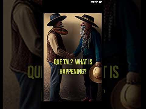 Spanish Flash Card ¿Qué tal? - What's up?