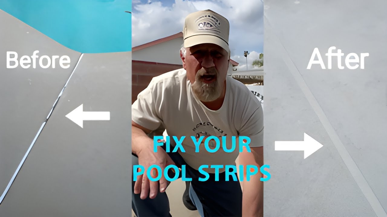 CAULK YOUR OWN POOL DECK STRIPS!!!