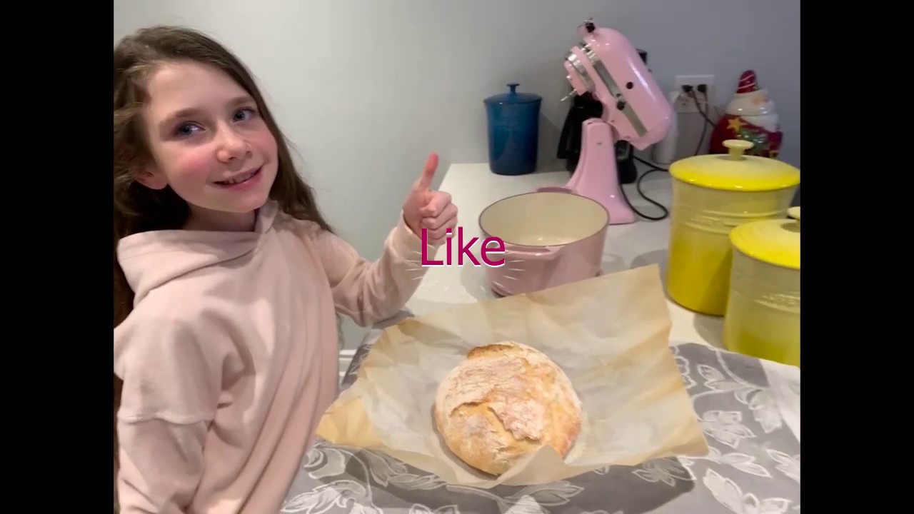 Easy crusty French bread in Dutch oven with a Stand Mixer, that kid can make.