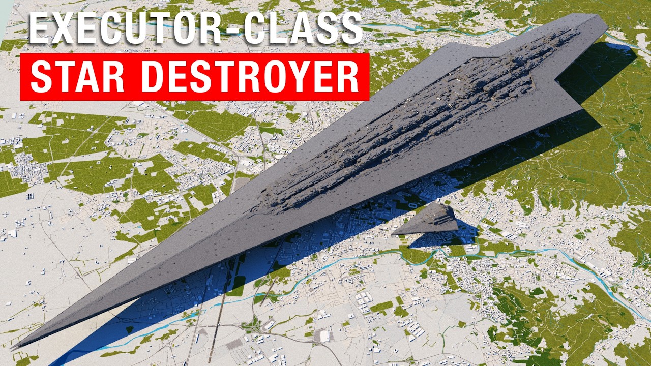 The Immense Size of the Executor-Class Star Destroyer