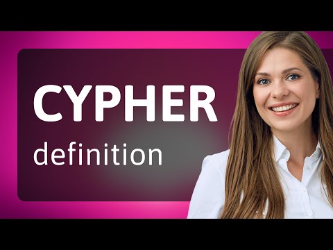 Cypher • definition of CYPHER