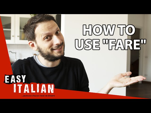 Mastering the Italian Verb 'Fare': Usage, Examples, and Exceptions ...