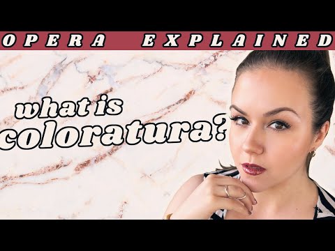 What is Coloratura? | Opera Explained #shorts