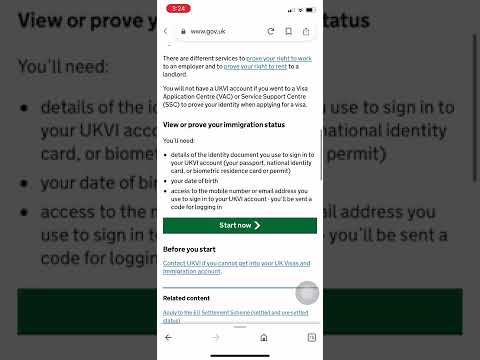 How to Get Share Code to prove right of work in UK