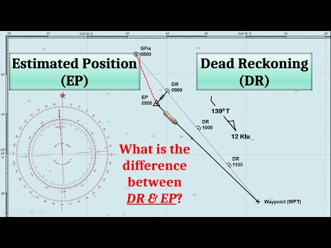 Difference Between Dead Reckoning (DR) and Estimated Position (EP): How to Determine and Use Them
