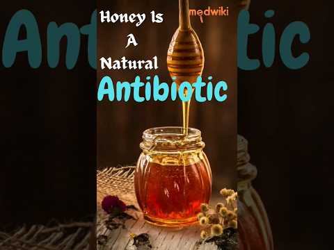 Myth: Honey is a natural antibiotic. #honey #antibiotic #weightloss #morningroutine #morningdrink
