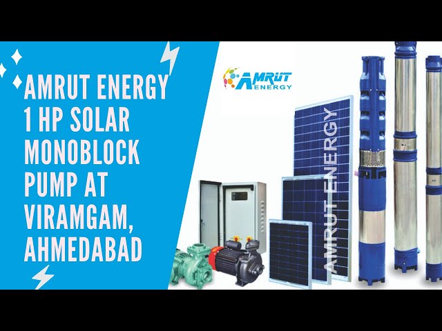 Solar DC Pump - 7.5 HP Solar Submersible Pump Manufacturer from Ahmedabad