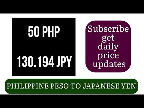 Philippine Peso to Japanese Yen Foreign Currency Exchange Rates Today 17 March 2025 PHP to JPY