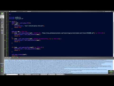 How to approach and use libcurl as an absolute beginner
