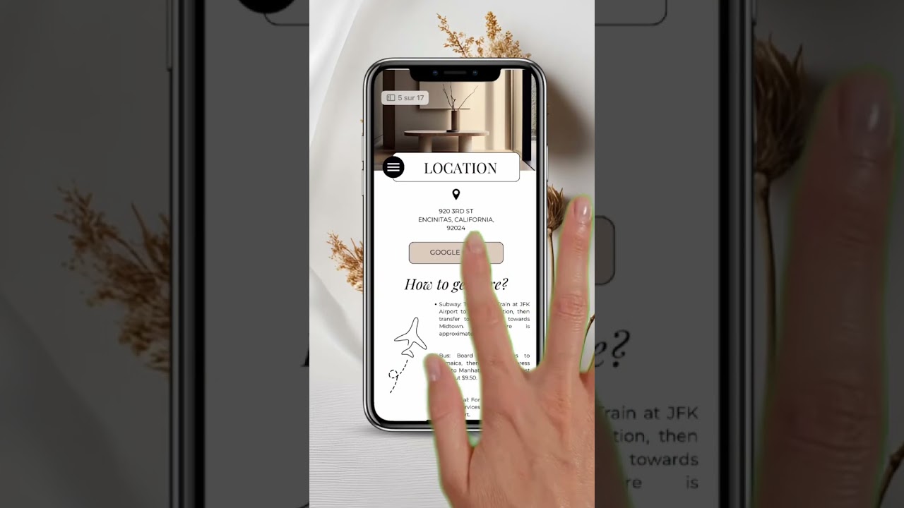 Digital Airbnb Welcome Book – Editable Canva Template for Hosts 📘 #digitaltemplate #airbnb #shorts