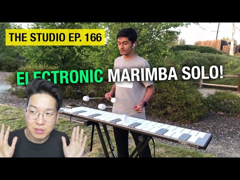Playing a marimba solo on a MALLETSTATION... ⚡