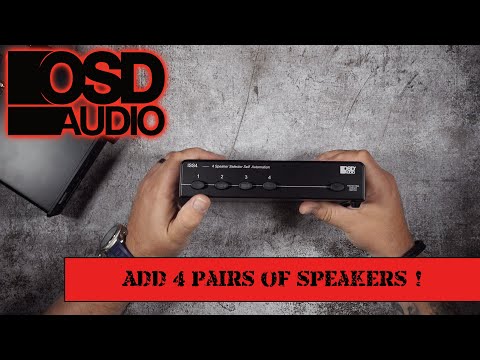 OSD ISS4 Speaker Selector Box