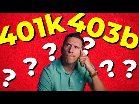 401k vs 403b - What's the difference between a 401k and 403b?