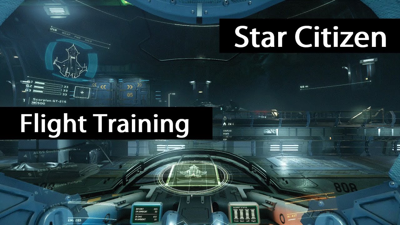 Star Citizen - Basic Flight Training Tutorial : PTU Alpha 1.1.2 (1080p 60fps)