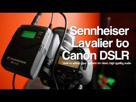 how to set up sound with a Canon DSLR – llummyy