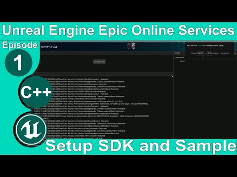 Unreal Engine Epic Online Services (EOS) #1: "Setup SDK and Test Sample Project"