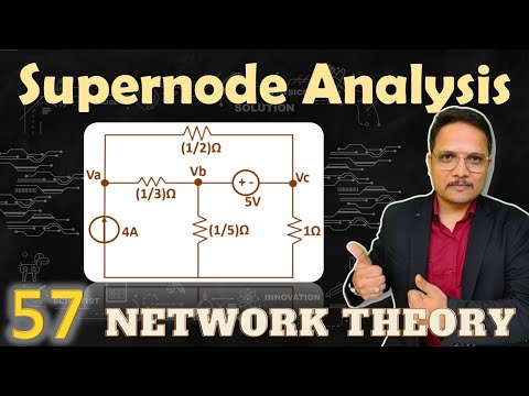 1 - Supernode Analysis Example: Detailed Solution and Explanation Video ...