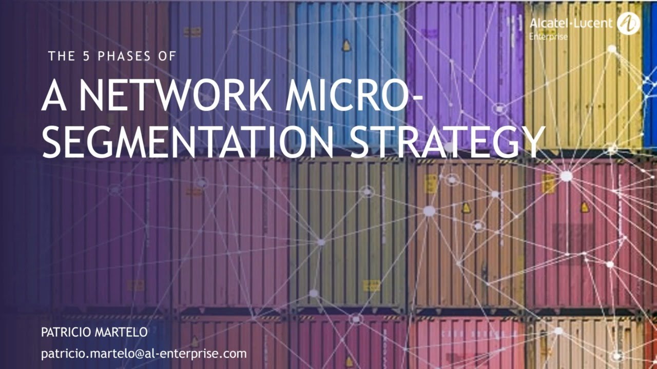 5 phases of a micro-segmentation strategy