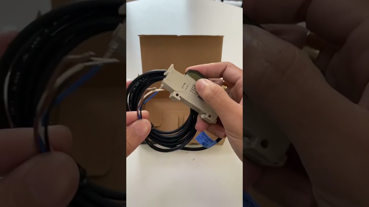 Unboxing PG fiber sensor Hanyoung Nux